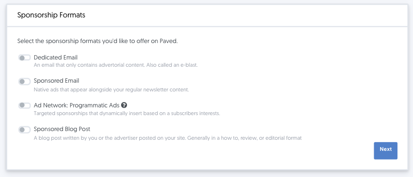 How to Build a Paved Profile to Attract Sponsors for Your Newsletter