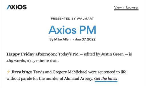 10 Newsletters Like Axios - Paved Blog