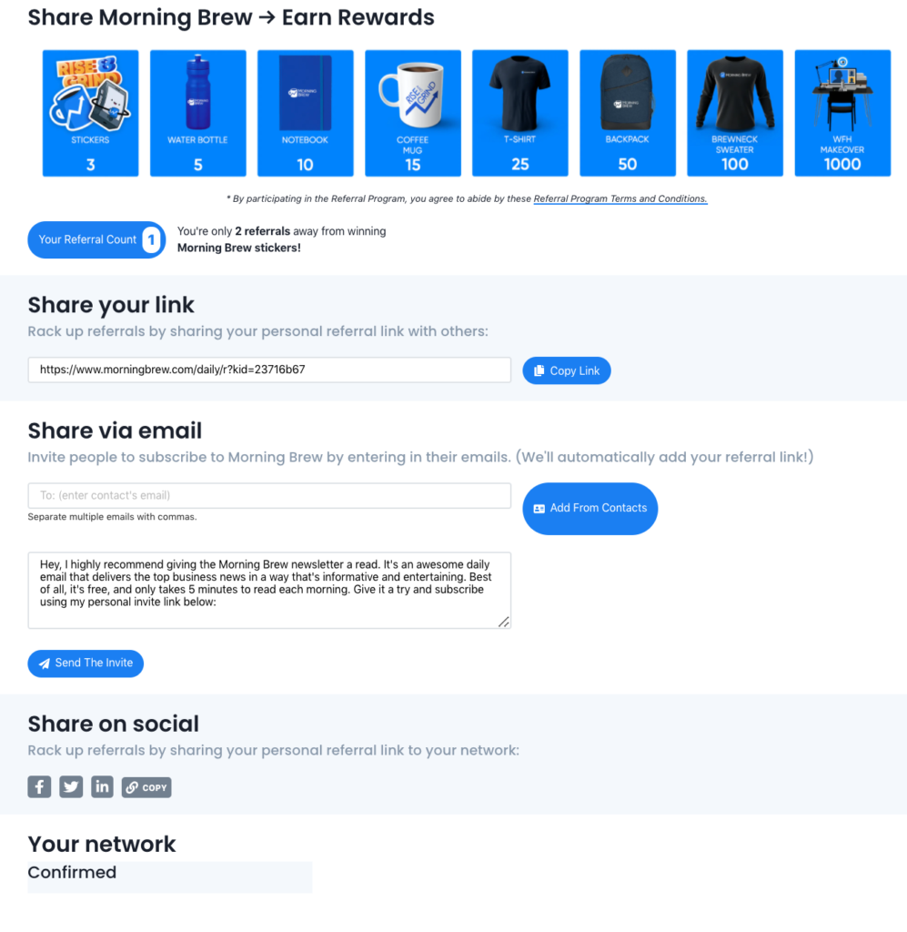 How To Launch an Email Referral Program in 5 Steps - Paved Blog