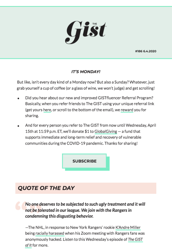 10 Newsletters Like Axios - Paved Blog
