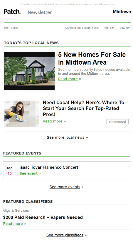 10 Newsletters Like Axios - Paved Blog
