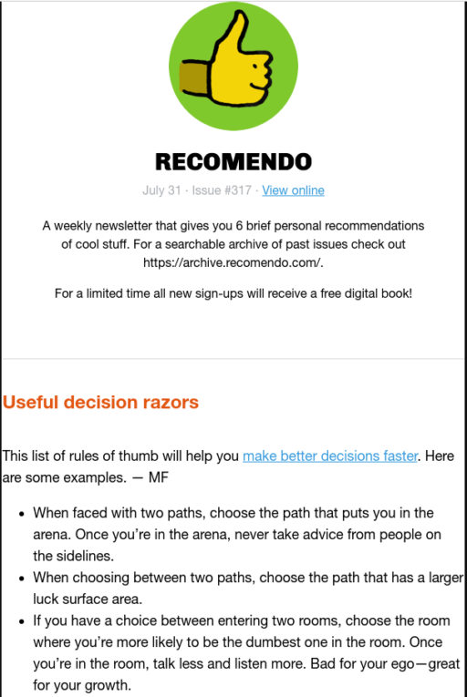 6 Awesome Newsletter Ideas That Make Money - Paved Blog