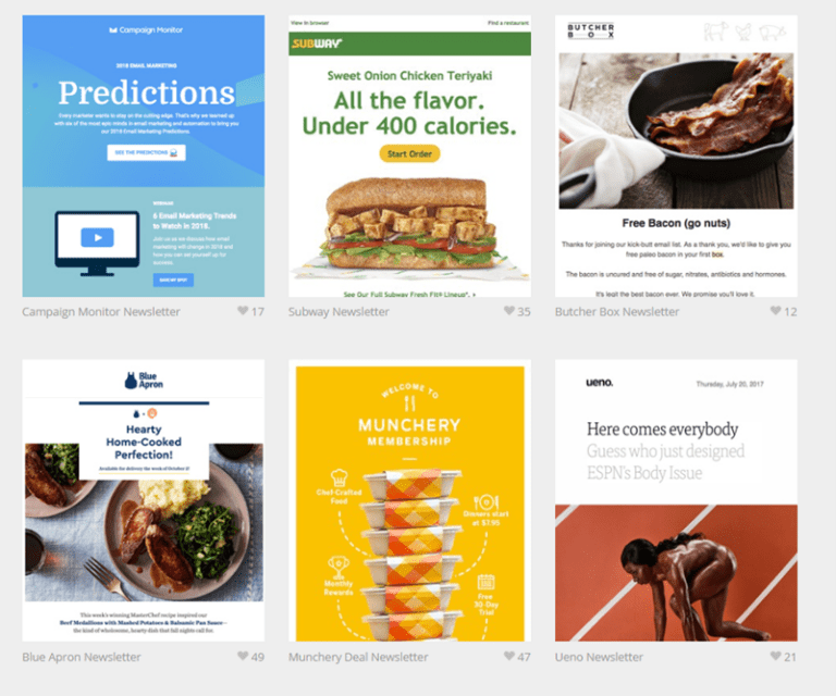 Searching for Email Inspiration? 30+ Free Resources