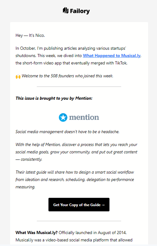 Paved Publisher Spotlight: Failory’s Nico Cerdeira - Paved Blog