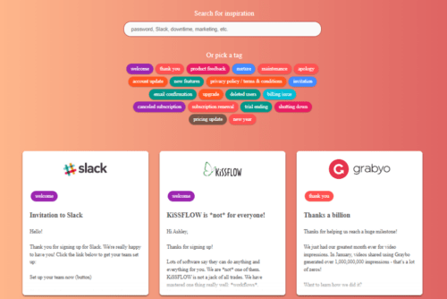 Searching for Email Inspiration? 30+ Free Resources