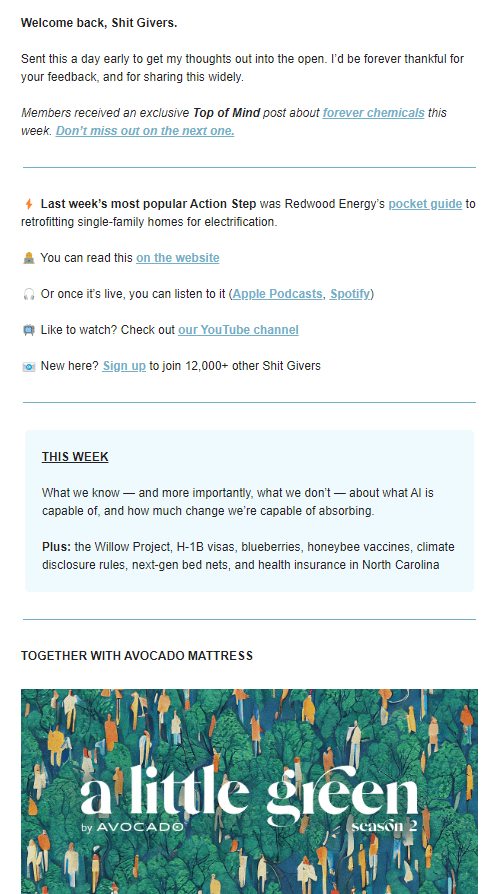 Top 16 Positive Newsletters of 2025 - Paved Blog