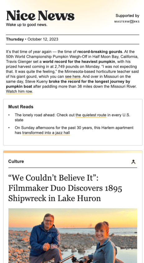 Top 16 Positive Newsletters of 2025 - Paved Blog