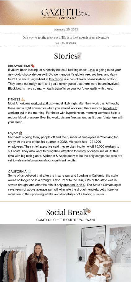 Top 16 Positive Newsletters of 2025 - Paved Blog