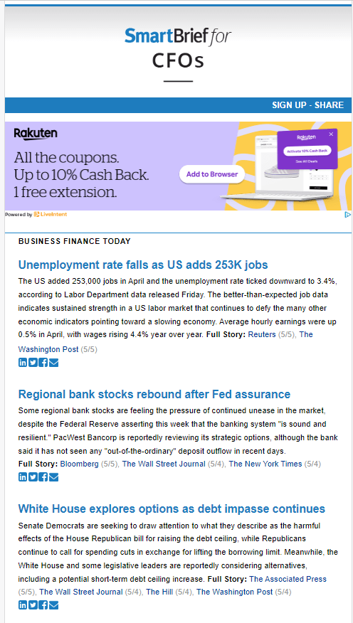 Top 10 Finance Industry & Fintech Newsletters - Paved Blog