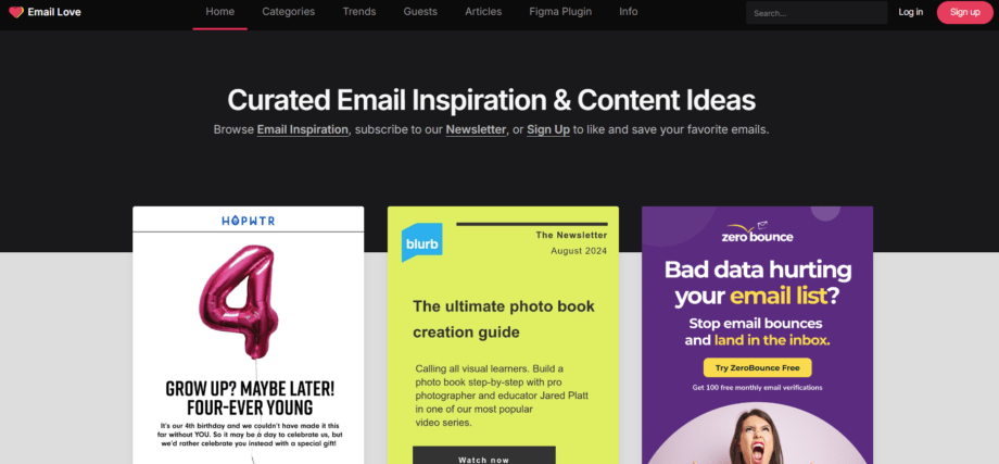 Searching for Email Inspiration? 30+ Free Resources