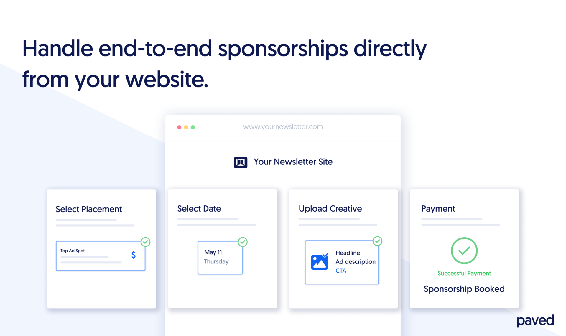 How to Build a Sponsorship Page the Easy Way - Paved Blog
