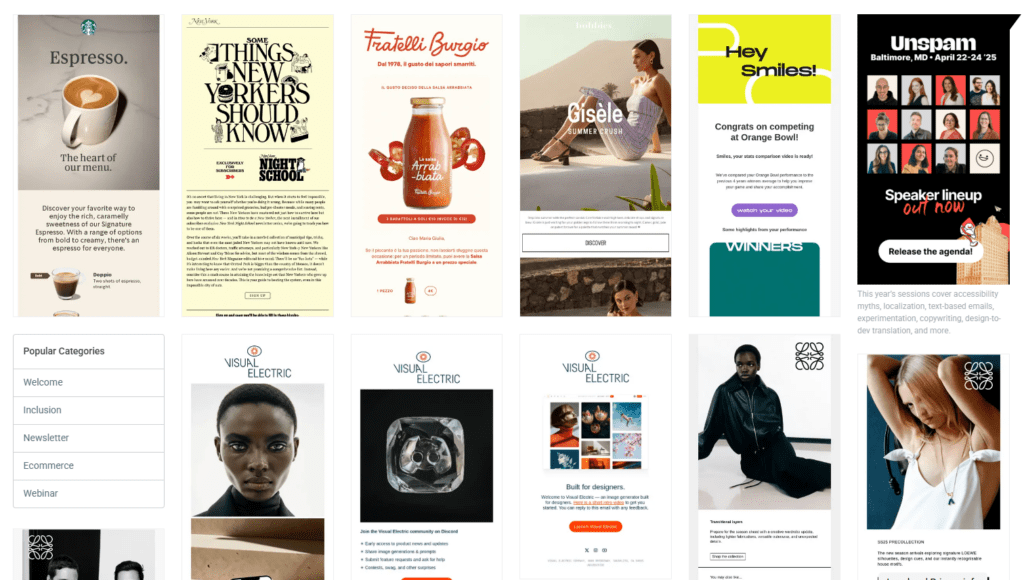 Searching for Email Inspiration? 30+ Free Resources