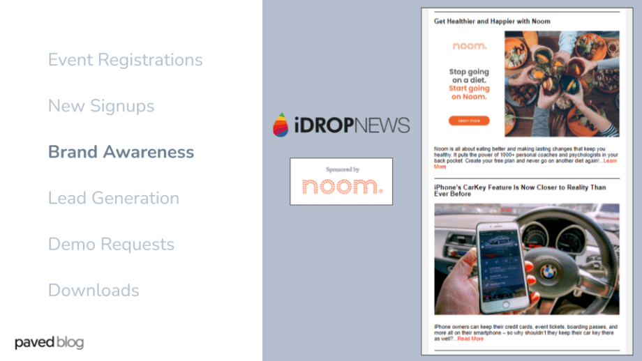 Email Advertising for 6 Campaign Goals (with Examples)