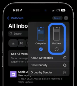 Categorized Mail: What's New with Apple Mail iOS 18.2 - 18.4 - Paved Blog
