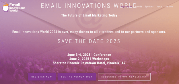 The Top Email Marketing Conferences for 2025 - Paved Blog